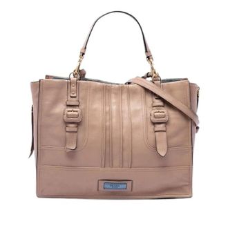 Prada Sacoche Pre-owned - Femme - Pre-owned - Brun - Taille: ONE Size