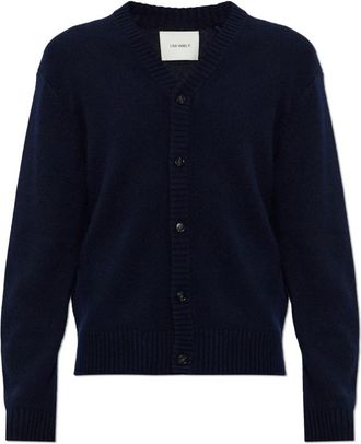 Lisa Yang Cardigan en Cachemire Fenris - Homme - Pulls - Bleu - Taille: 2XL