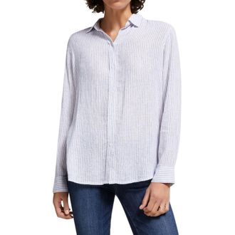 Rails Linen & Cotton Blend Sydney Shirt Size S