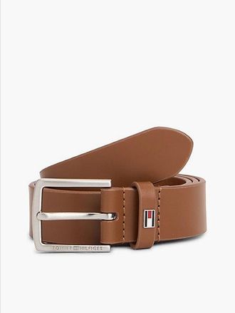 Tommy Hilfiger Ceinture en cuir &agrave; boucle carr&eacute;e pour enfant