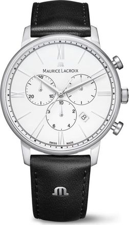 Maurice Lacroix Eliros Chronograph Quarz, Silber Herrenuhr EL1098-SS001-110-2