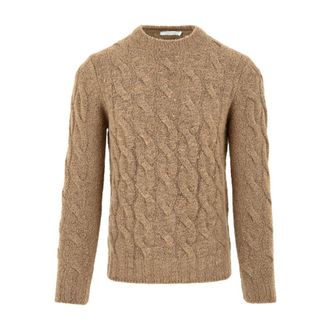 FILIPPO DE LAURENTIIS Y28122 Sweater - - Knitwear - Herren - Beige - XL