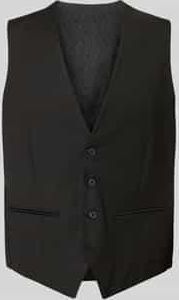 Daniel Hechter Weste mit V-Ausschnitt und Leistentaschen