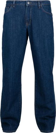 Urban Classics Herren Loose Fit Jeans Hose, Blau (Mid Indigo 02299), W(Herstellergr&ouml;&szlig;e: 28/32)