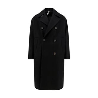 Hev&ograve; Cappotto - - Coats - Herren - Schwarzk - XL