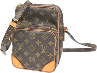 Louis Vuitton unisex, Pre-owned, Brun, Taille: ONE Size Sac bandouli&egrave;re vintage en toile Pre-owned