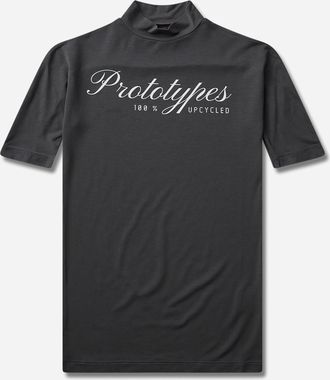 Prototypes Upcycled Fitted T-Shirt Black