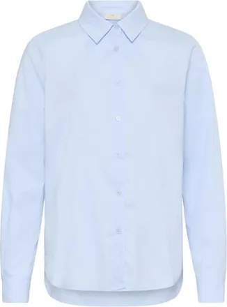 Kaffe Femme, Blouses et Chemises, Bleu, Taille: 46 FR Chemises