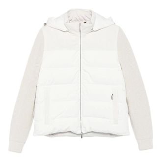 Moorer Homme, Vestes, Blanc, Taille: XL Veste Élégante Ecru Allori