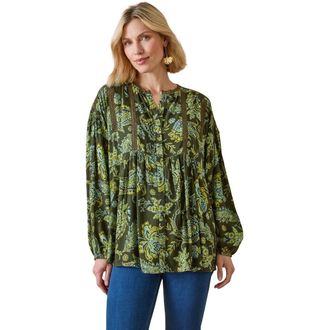 Daxon by - Blouse ample fronc&eacute;e