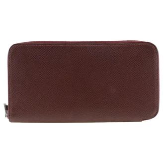 Herm&egrave;s Pre-owned Leder Portemonnaies - - Pre-owned - Damen - Rot - ONE SIZE