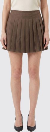 Maison Margiela Plissierter Minirock in Slim Fit aus Wollmischung
