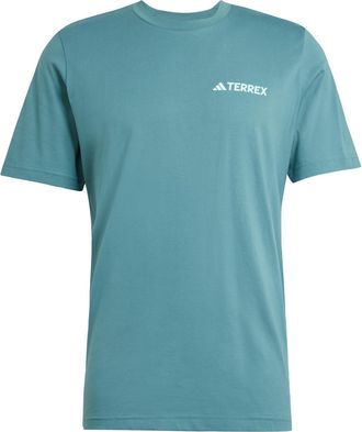 adidas Mens Terrex Graphic T-Shirt Preloved Teal XL
