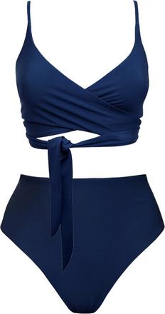 Anekdot Damen vegan Lin + Skyline High Navy