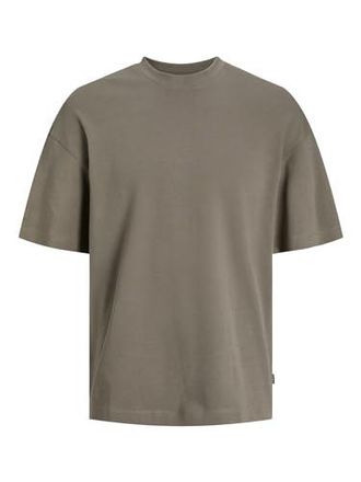 Jack & Jones JJEURBAN Edge Tee SS Col Rond Noos, Taupe, M
