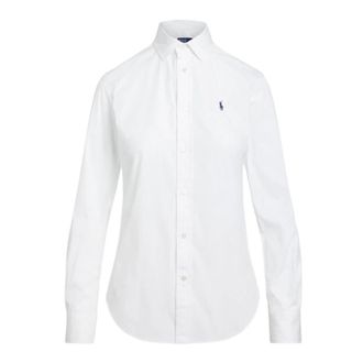 Polo Ralph Lauren Klassisches Popeline-Hemd - - Blouses & Shirts - Damen - Wei&szlig; - XS