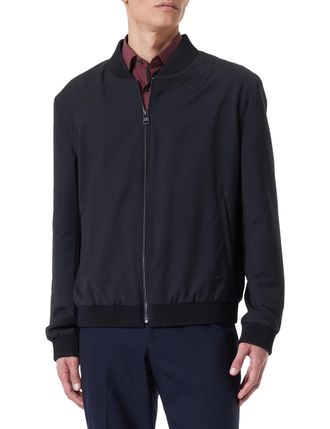 HUGO BOSS Mens Ukashi224X Jacket, Black1, 110