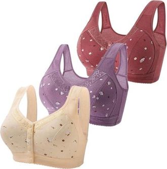 Generic Soutien-gorge push-up sans armatures pour femme classique doux maintien solide soutien-gorge élégant col en V séduisant bralette sans coutures confort