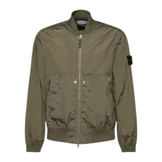 Stone Island Bomber Nylon Kaki - - Jackets - Herren - Gr&uuml;n - XL