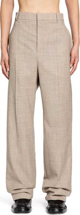 Saint Laurent High-Rise Pants in Wool