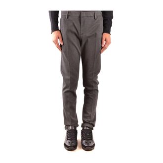 Dondup Graue Baumwollhose Outlet - - Trousers - Herren - Grau - W32