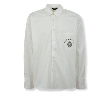 GCDS Gcds, Herren, Shirts, Wei&szlig;, ONE SIZEGr&ouml;&szlig;e