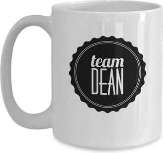 SpreadPassion Tasse mit Team Dean - Kaffeetasse - Gilmore Girls Geschenke