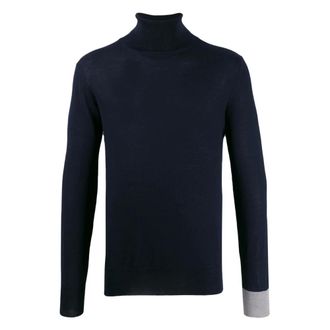 Lc23 Lc23 - Col roul&eacute;s - Homme - Pulls - Bleu - Taille: XL