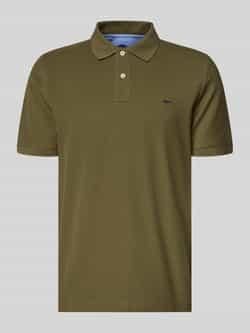 Fynch-Hatton Regular Fit Poloshirt mit Logo-Stitching