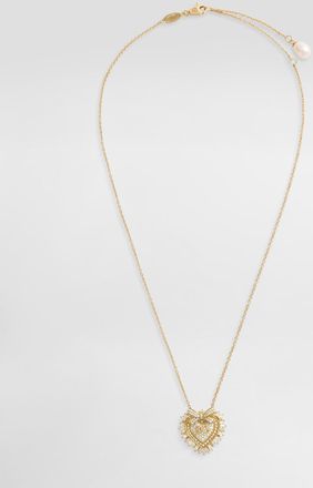 Dolce & Gabbana Devotion Necklace 18 Carat Yellow Gold And Diamonds - Frau Ketten Gold Onesize