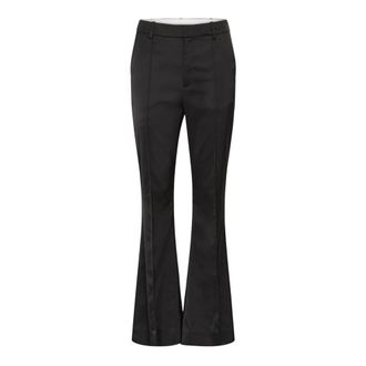 Gestuz Titta Satin Pant - - Trousers - Damen - Schwarzk - L
