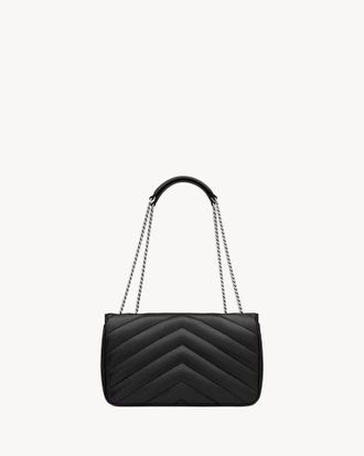 Saint Laurent Unisex Sac Sl H26 Noir Argent
