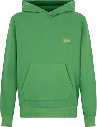 Herno Homme, Sweatshirts et sweats &agrave; capuche, Vert, Taille: L SweaT-shirt &agrave; capuche