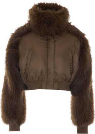 Pinko Bomber - Marron