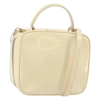 Gucci Pre-owned Handtasche aus beschichtetem Canvas - - Pre-owned - Damen - Wei&szlig; - ONE SIZE