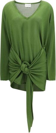 The Attico Robe Courte - Femme - Robes - Vert - Taille: 38 FR