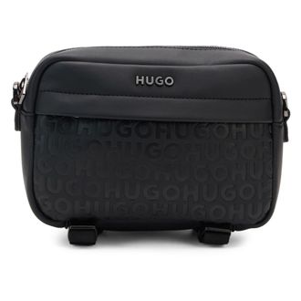 HUGO BOSS Jived Logo Umh&auml;ngetasche - - Bags - Herren - Schwarzk - ONE SIZE