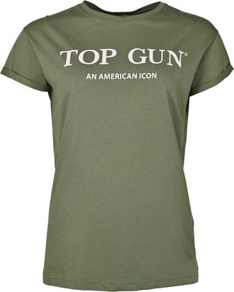 Top Gun Damen T-Shirt Tg20214001 Olive,XL