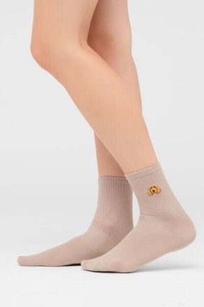 Calzedonia Socken Mit Hundemotiv Hautfarben