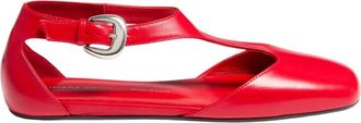Liviana Conti Femme, Chaussures, Rouge, Taille: 37 EU Ballerina T-Bar