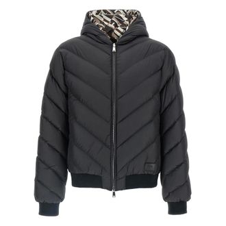 Fendi Herren, Jacken, Schwarzk, LGr&ouml;&szlig;e