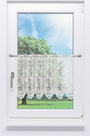 Lysel Scheibengardine Ranke (Bx H) 176cm * 45cm Beige/Hellbeige