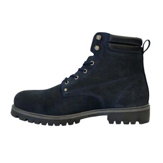 Nicholas Deakins Ash Stiefeletten f&uuml;r Herren, Leder, Gepolsterter Schaftrand (Marine)