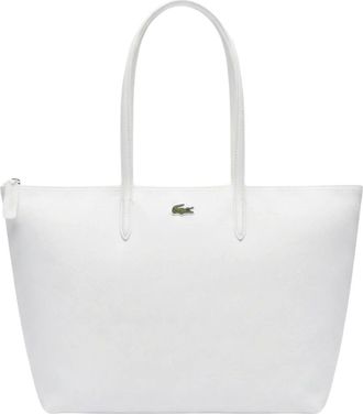 Lacoste Femme, Sacs, Blanc, Taille: ONE Size Sac Cabas L.12.12 Concept