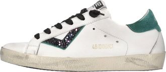 4B12 Femme, Chaussures, Blanc, Taille: 38 EU Suprime D325 Baskets