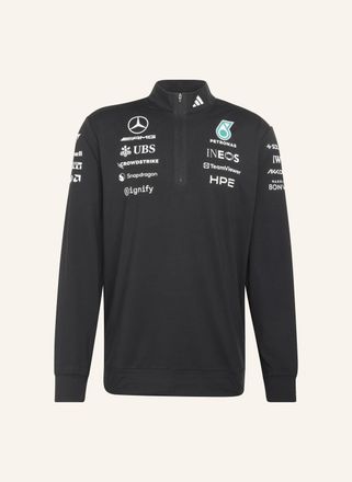 adidas Mercedes-Amg Petronas Formula 1 Team Engineers Quarter Zip Sweatshirt schwarz