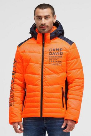 Camp David Winterjacke mit abtrennbarer Kapuze