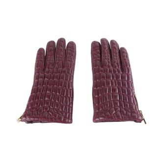 Cavalli unisex, Accessoires, Rouge, Taille: ONE Size Glove
