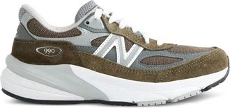 New Balance Homme, Chaussures, Vert, Taille: 42 1/2 EU Baskets en daim vert olive