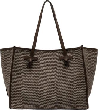 Gianni Chiarini Sac cabas Marcella - Femme - Sacs - Gris - Taille: ONE Size